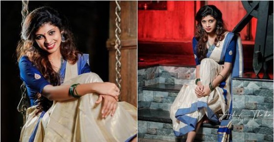 TV Actress Shruthi Rajanikanth Stunning Stills In Saree | സാരിയഴകില് ...