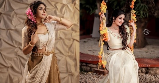 ഓണം സ്പെഷ്യൽ ലുക്കുമായി ആത്മിയ, ജോസഫ് നായികയുടെ കലക്കൻ ലുക്ക് ...