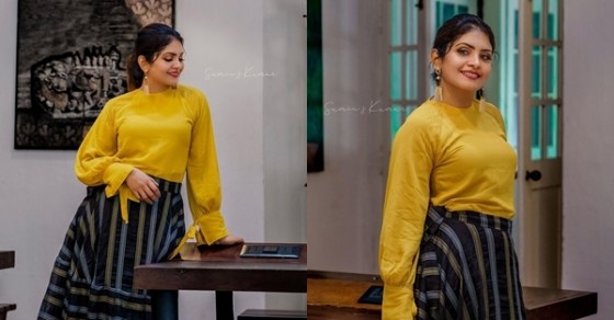 Serial-Cinema Actress Gayathri Arun Looks Stunning in New Makeover ...