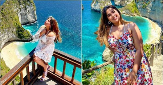 Actress Aparna Thomas New Mind Blowing Looks From Bali Vacation Goes ...