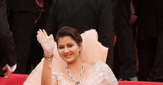 కేన్స్ ఫిల్మ్ ఫెస్టివల్‌లో రెడ్ కార్పెట్‌పై మెగా సుధా రెడ్డి హోయలు ...