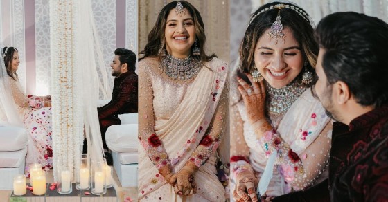 Actress Noorin Shereef and Actor Fahim Safar Grand Wedding Ceremony ...