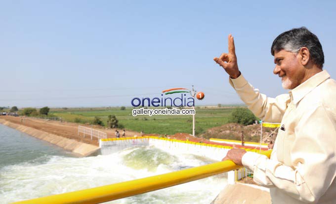 AP CM Chandrababu Naidu Inaugurates Muchumarri Lift Irrigation Project ...