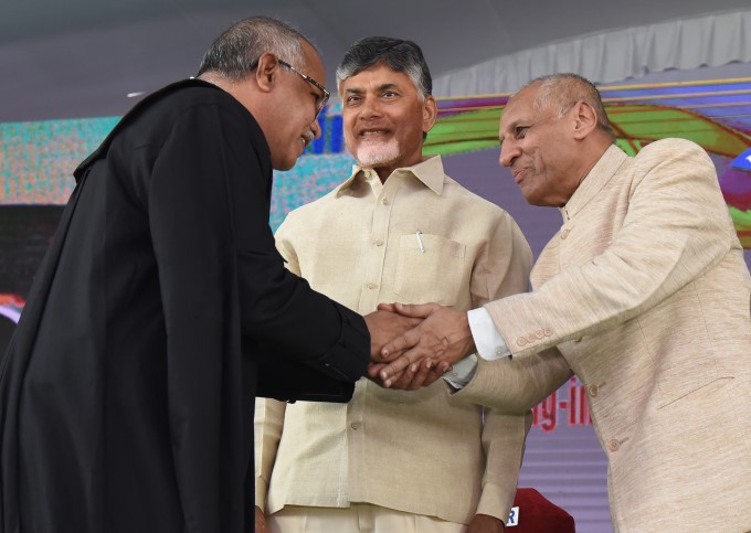 Swearing Ceremony Of Chief Justice And Judges Of AP High Court Photos ...