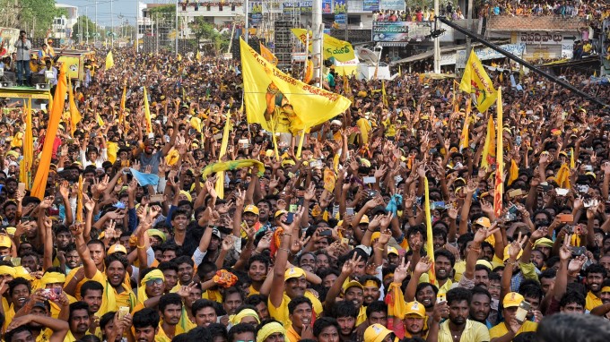 Telugu Desam Party Election Campaign 2019 Photos: HD Images, Pictures ...