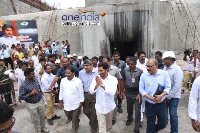 AP CM YS Jagan Mohan Reddy Visits Polavaram Project Photos: HD Images, Pictures, News Pics ...