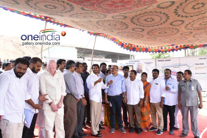 AP CM YS Jagan Mohan Reddy Visits Polavaram Project Photos: HD Images, Pictures, News Pics ...