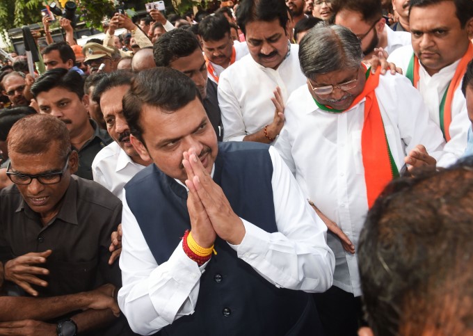 Devendra Fadnavis Sworn In As Maharashtra CM Photos: HD Images ...