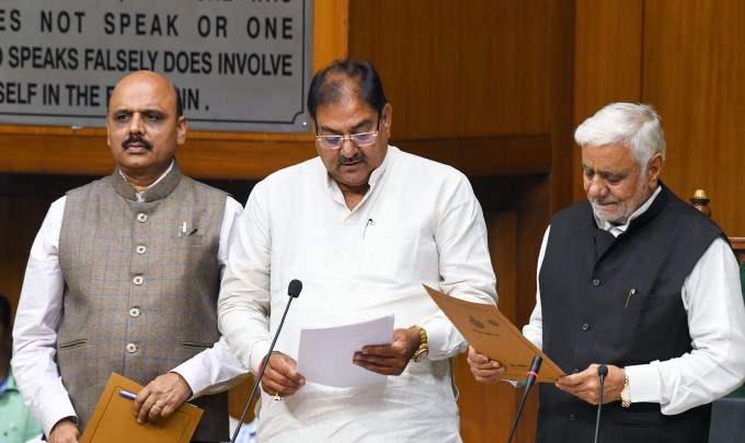Newly Elected Haryana MLAs Oath Taking Ceremony Photos: HD Images, Pictures, News Pics ...