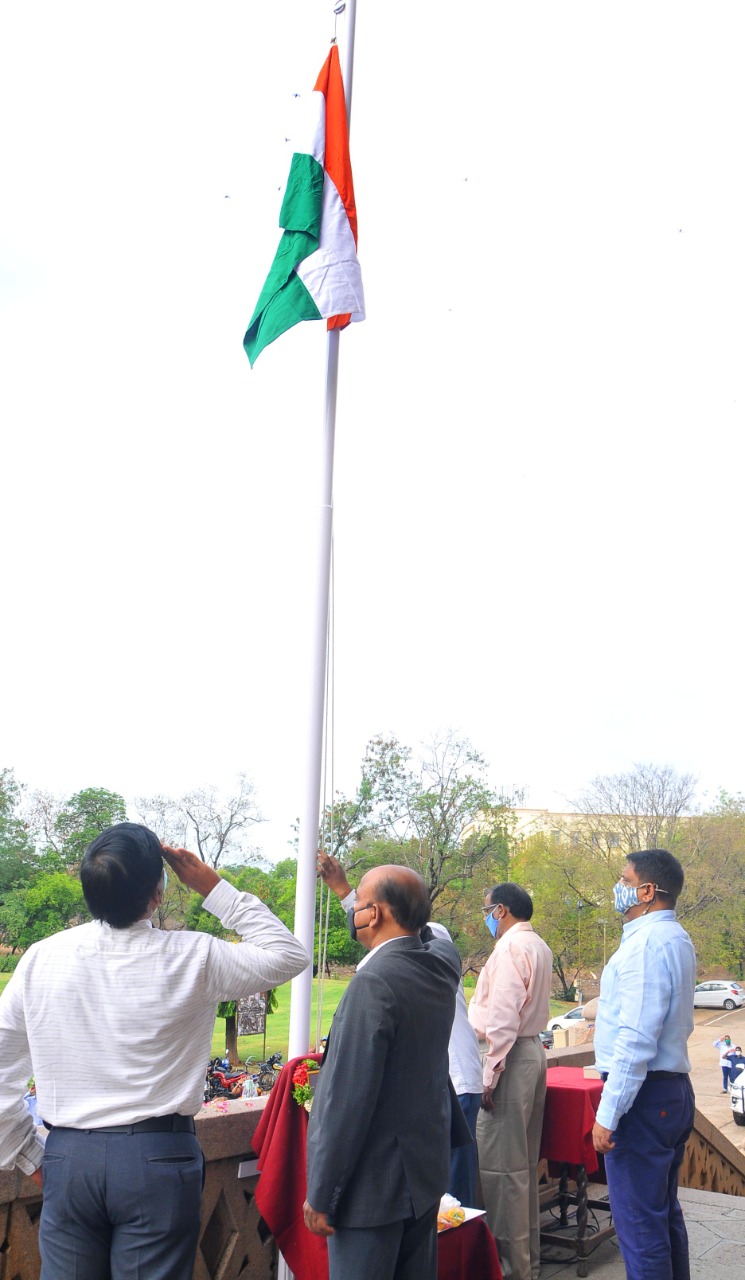 National Flag Inconnection With Telangana State Formation Day ...