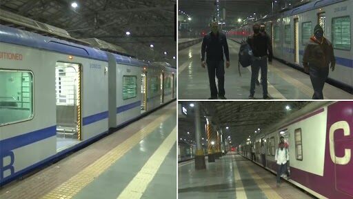 First Air-conditioned Local Train Of The CSMT In Mumbai Photos: HD ...