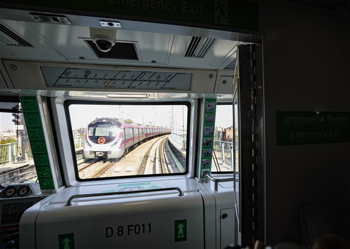 PM Modi Inaugurates India’s First Driverless Train In Delhi Photos: HD ...