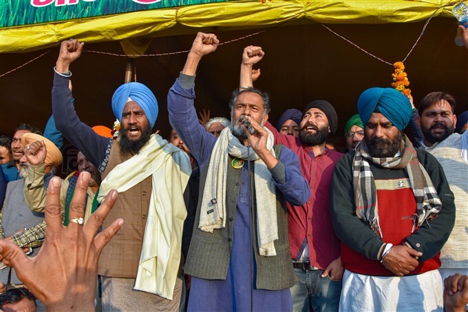 Farmers Protest Against New Farm Law In Delhi, 30/01/2021 Photos: HD ...