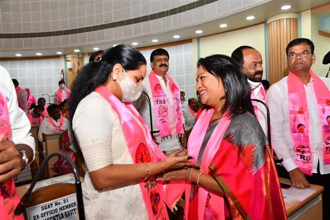 GHMC Corporators Taking Oath In GHMC Office At Hyderabad Photos: HD ...
