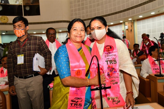 GHMC Corporators Taking Oath In GHMC Office At Hyderabad Photos: HD ...