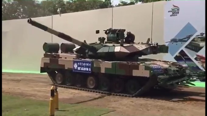 PM Modi Handing Over The Indigenously Developed Arjun Main Battle Tanks ...
