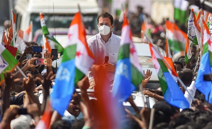 Congress Leader Rahul Gandhi Election Campaign In Kanyakumari Photos ...
