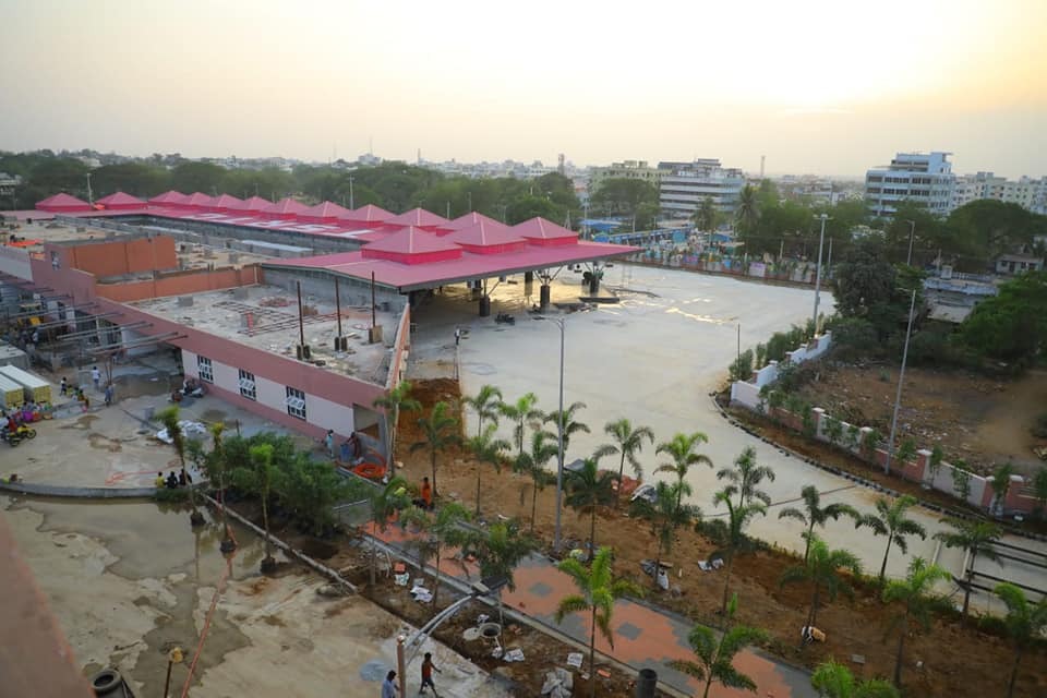 ఖ‌మ్మం ఆర్టీసీ బ‌స్టాండ్‌ను ప్రారంభించిన మంత్రులు కేటీఆర్, పువ్వాడ అజ ...