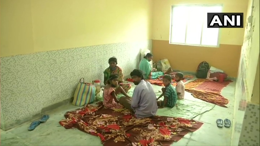 Cyclone Yaas: evacuating people to cyclone shelters in West Bengal ...