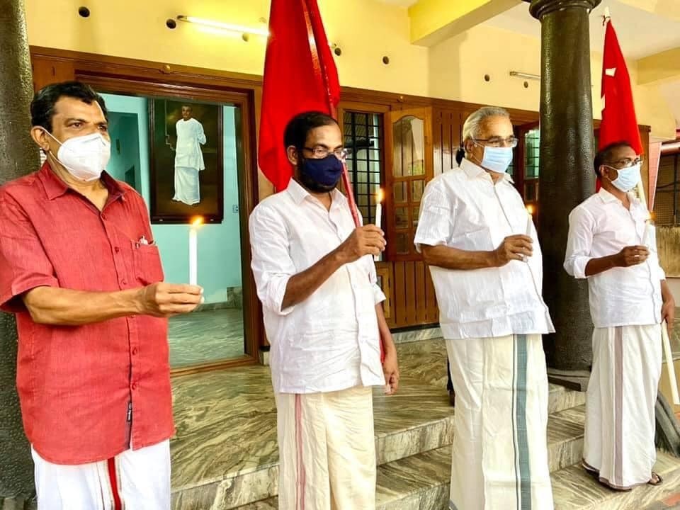 LDF Chief Vijayan And Leaders Celebrates Party Victory Assembly Polls ...