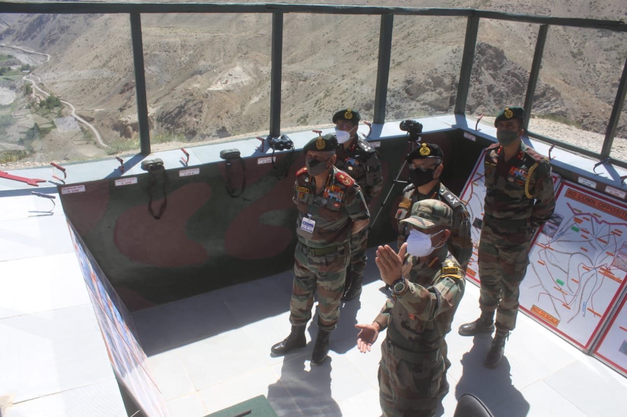 Chief of Defence Staff General Bipin Rawat interacts with the troops At ...