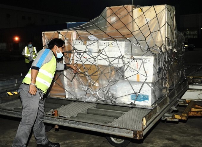 Consignment Of Medical Equipment And Medicines Arrived In India From ...