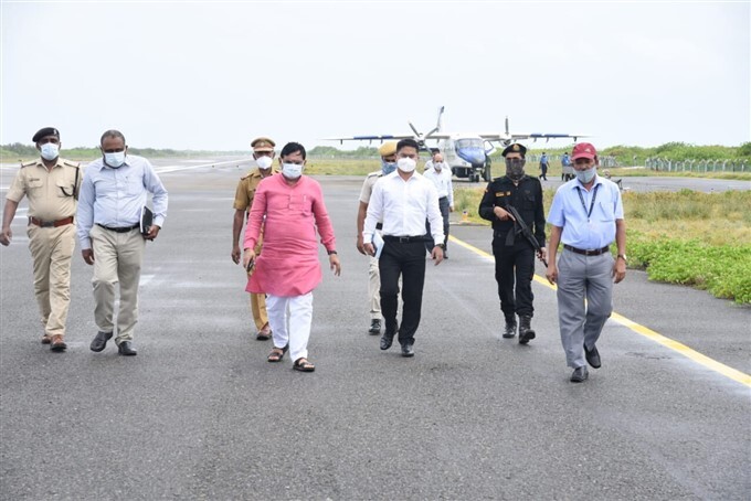 Praful K Patel Arrives At Agatti In Lakshadweep, To Met With The ...