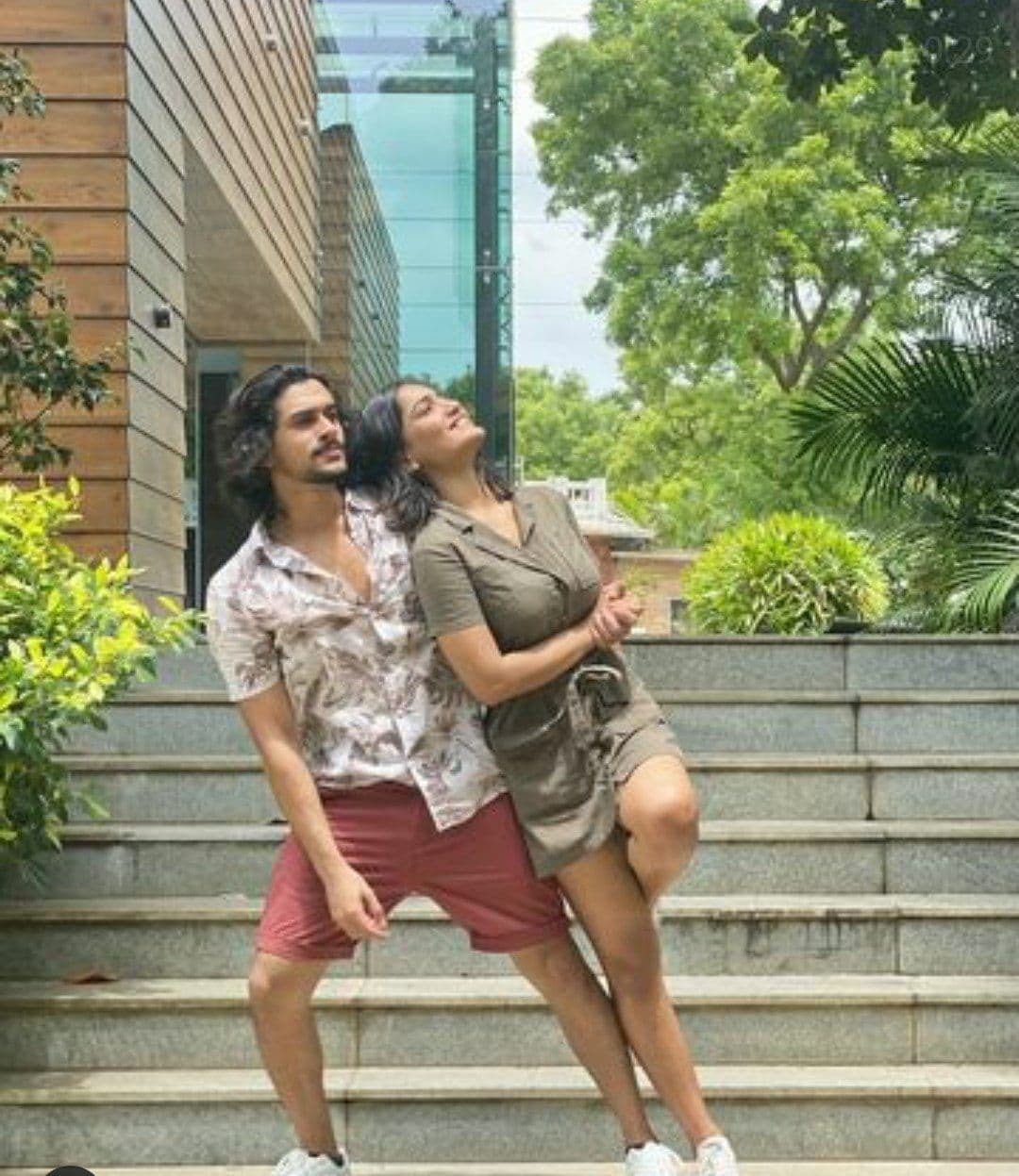 Bigg Boss malayalam fame ramzan muhammed Dance With Actress Sania ...