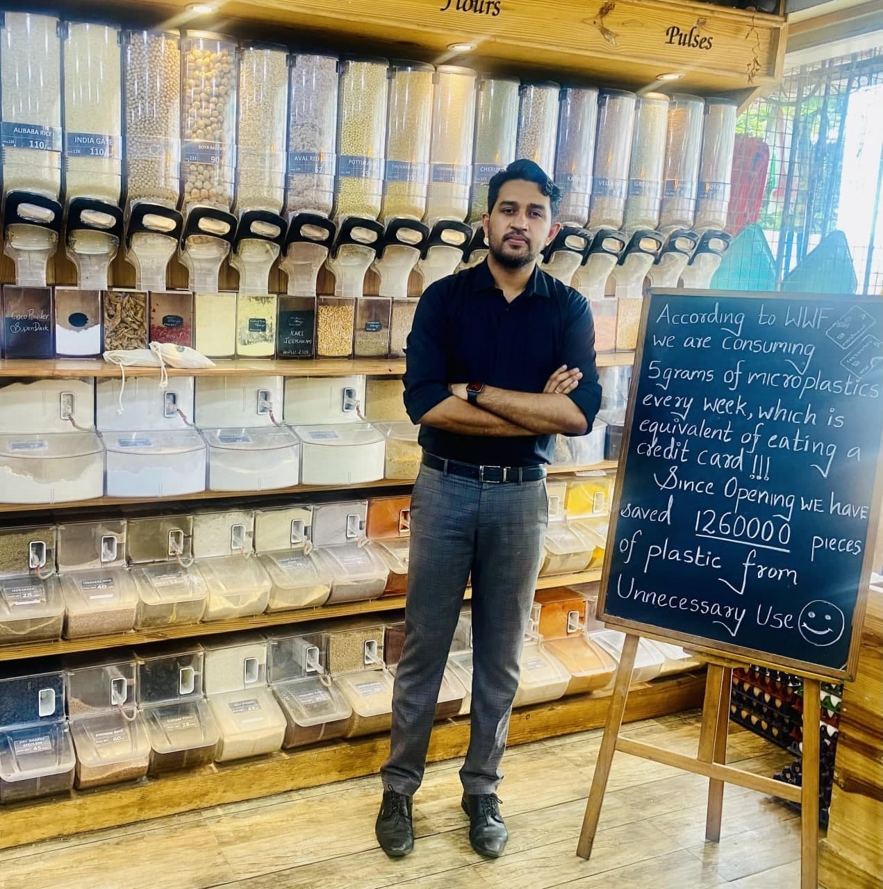 Engineering Graduate Bittu John's Plastic Free Grocery Store At ...