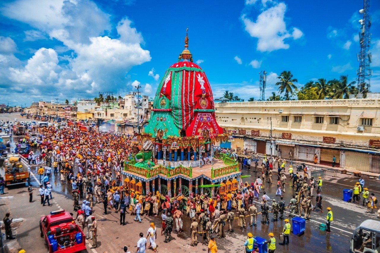 Incredible Moments Of Ratha Tana On Occasion Of Rath Yatra In Puri ...