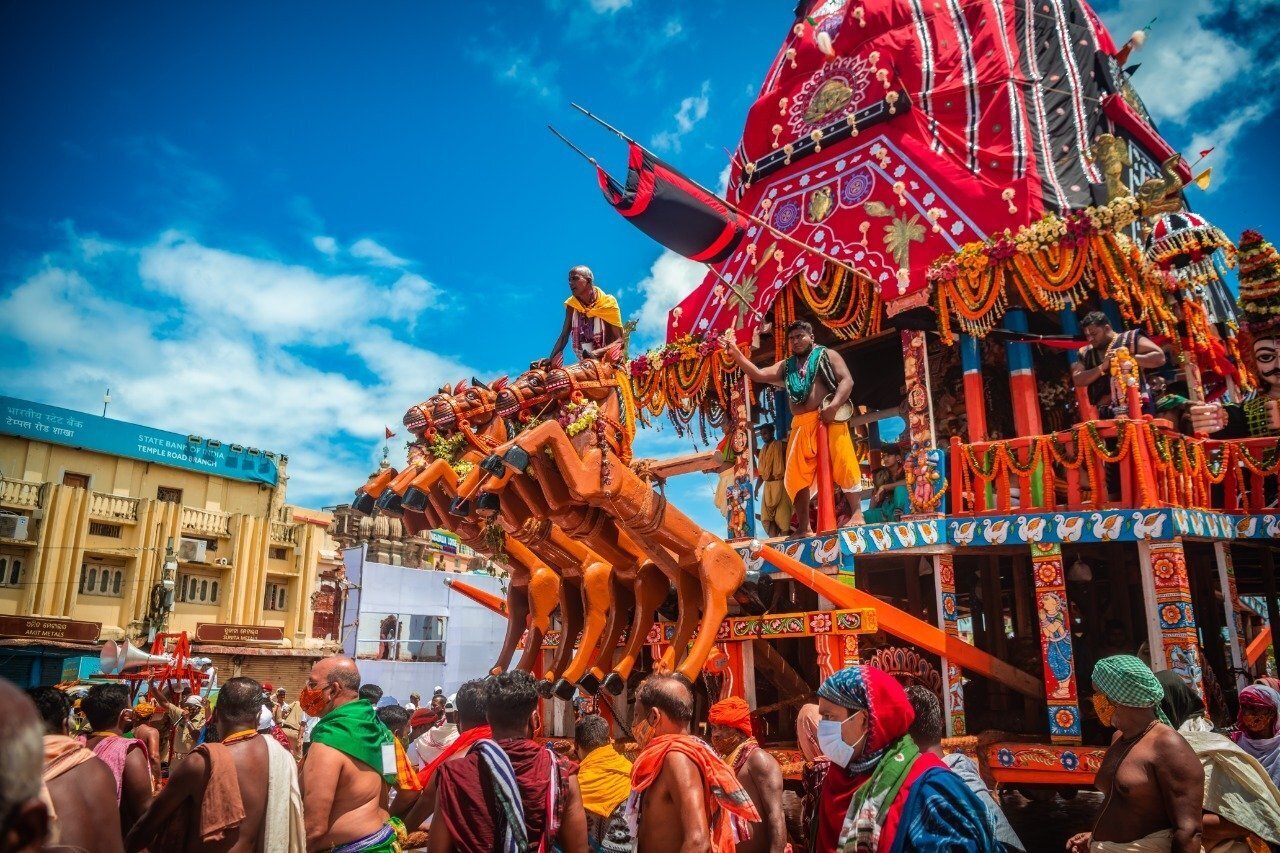Incredible Moments Of Ratha Tana On Occasion Of Rath Yatra In Puri ...