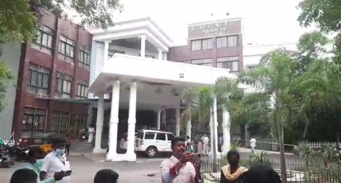 Couple Try To Set Them Into Blaze In Front Of The District Collector ...