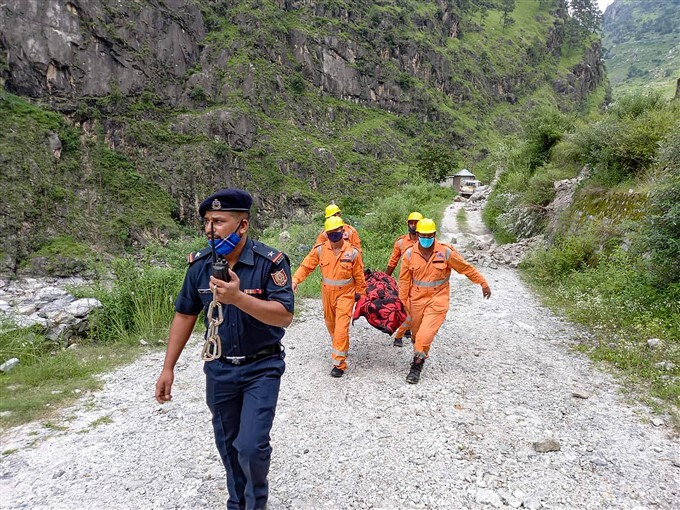 NDRF And ITBP Carry Out Rescue Operation After A Landslide In Kinnaur District Photos: HD Images ...