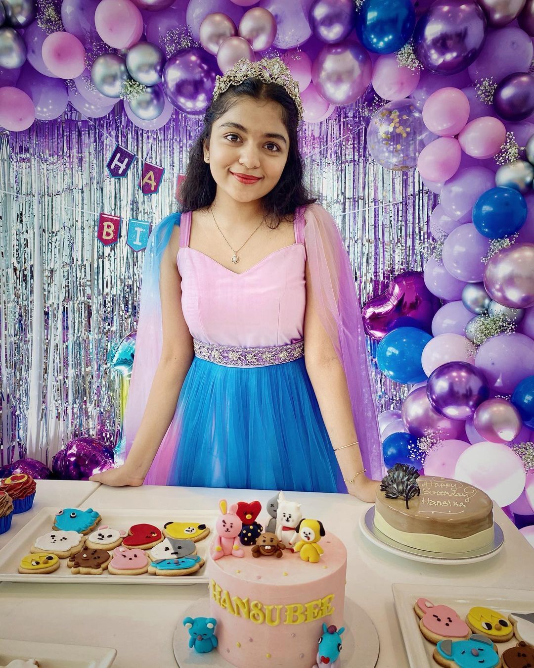 hansika krishna kumar's birthday celebration photos viral | ഹൻസുവിന് 16 ...