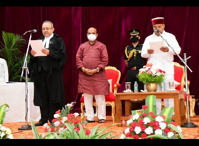 Justice Ritu Raj Awasthi Takes Oath As Chief Justice Of Karnataka High ...