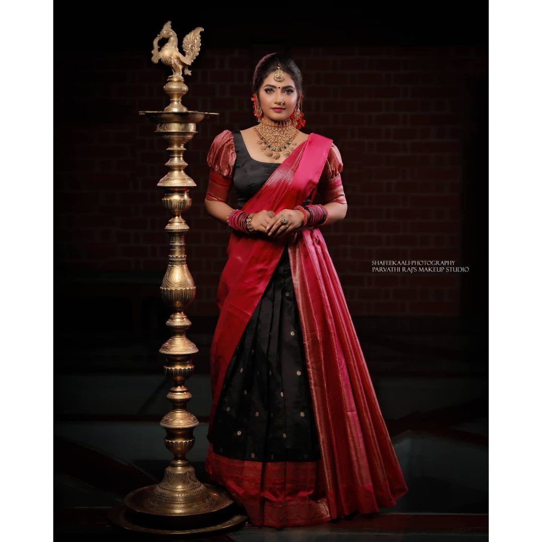 TV Actress Anshitha Akbarsha New Bridal Makeover Goes Viral | മഹാറാണിയെ ...