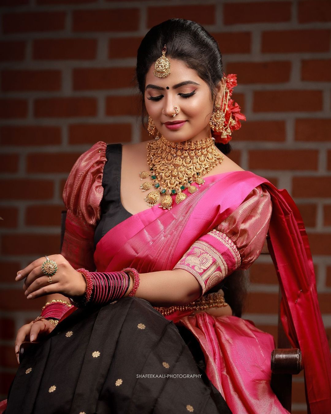 TV Actress Anshitha Akbarsha New Bridal Makeover Goes Viral | മഹാറാണിയെ ...