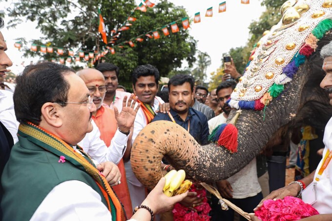 BJP President JP Nadda Visit To Tirupur In Tamil Nadu Photos: HD Images ...