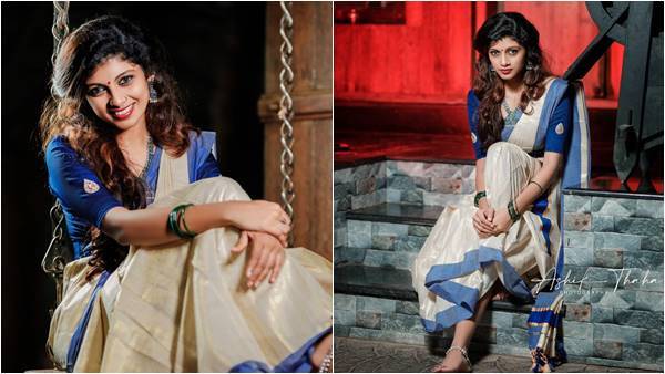 TV Actress Shruthi Rajanikanth Stunning Stills In Saree | സാരിയഴകില് ...