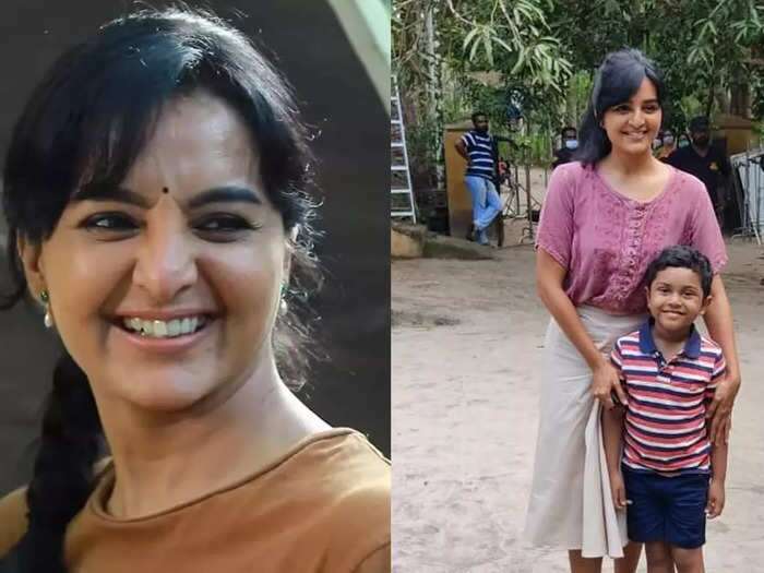 manju warrier new photos with sreekanth vettiyar mother and master ...