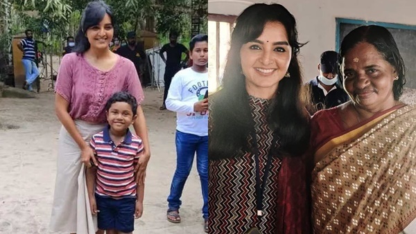 manju warrier new photos with sreekanth vettiyar mother and master ...