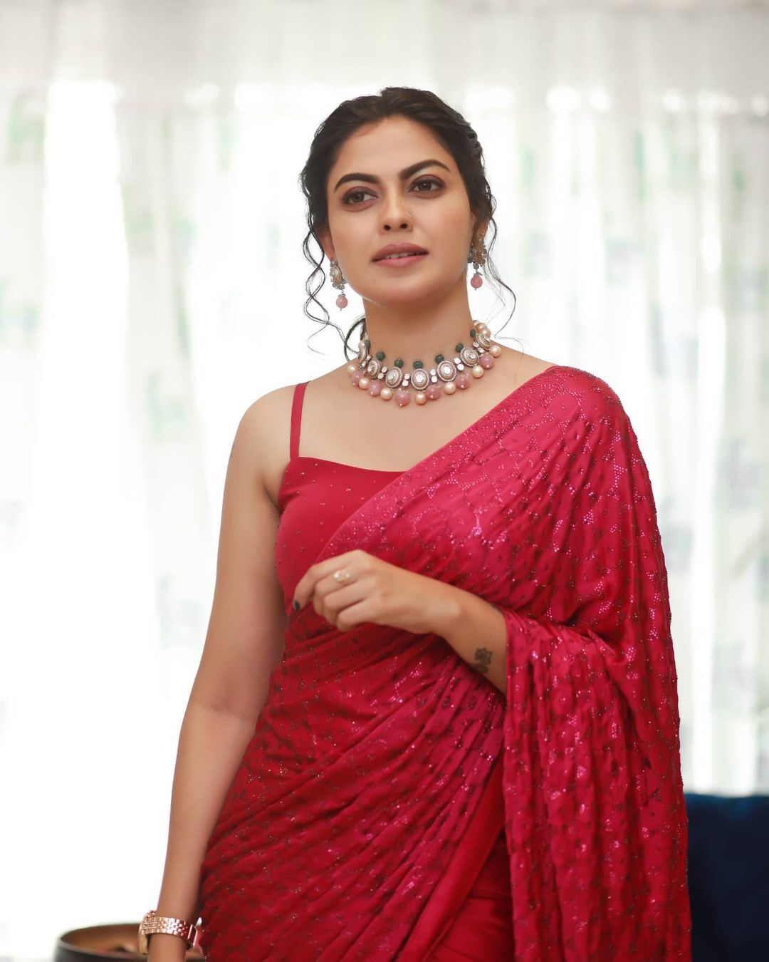 Actress Anusree new photoshoot pictures | ചുവപ്പിനെന്തരൊഴക്, ചുവന്ന ...