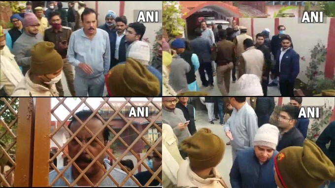 IT Raid At National Secretary Of SP Rajeev Rai At His Residence Photos ...