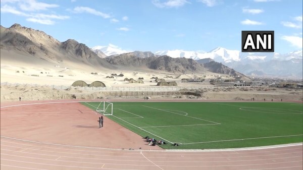 Ladakh Gets Its First Open Synthetic Track & Football Turf In Leh ...