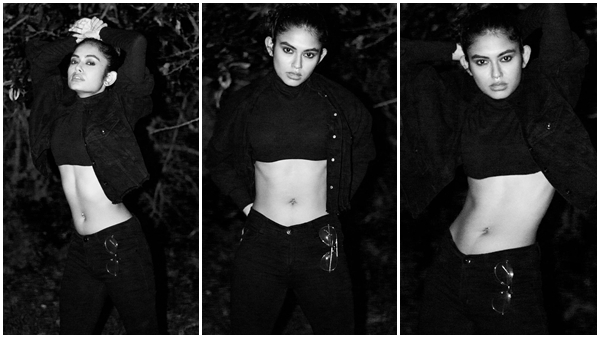 Kaly Movie Fame Aiswarya Suresh's Super Hot Monochrome Stills ...