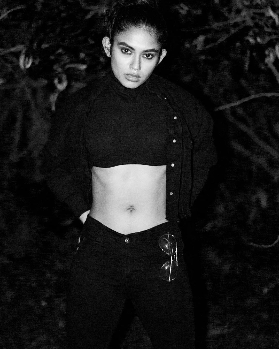 Kaly Movie Fame Aiswarya Suresh's Super Hot Monochrome Stills ...