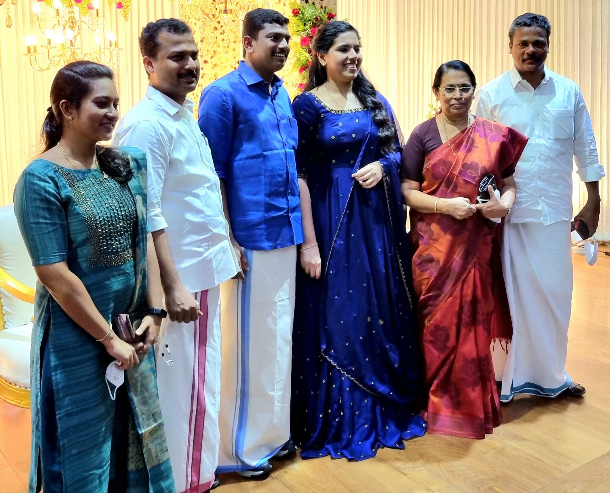 Mayor Arya Rajendran Sachin Dev MLA Engagement Photos Goes Viral ...