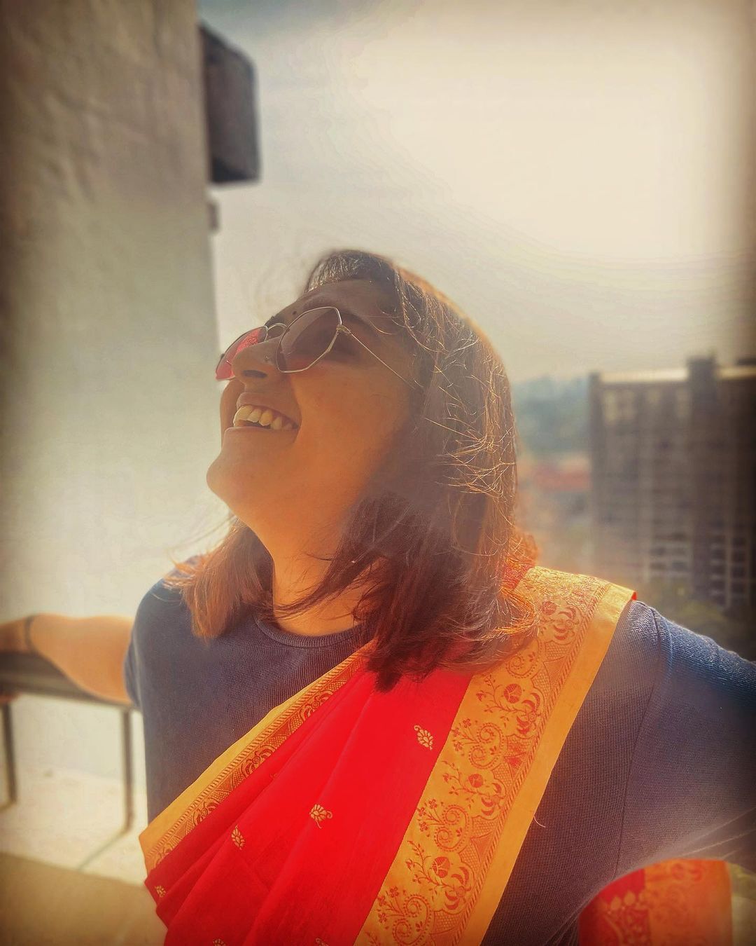 Mollywood Actress Sanusha Latest Stunning Look in Saree, Pics | ഇപ്പോ ...