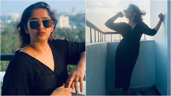 Actress Sanusha In Shooting Spot Unseen Stills