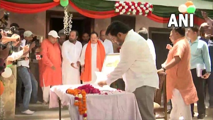 BJP Chief JP Nadda Pays Tribute To Freedom Fighter Sukhdev Thapar In ...